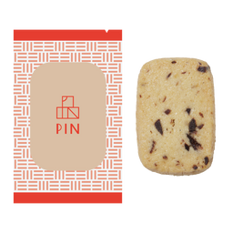 Pin cookies-Tangerine Peel with Ginger Cookies, 24 pcs